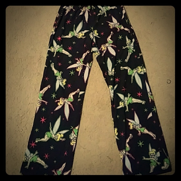 Disney | Intimates & Sleepwear | Tinker Bell Pajama Pants | Poshmark